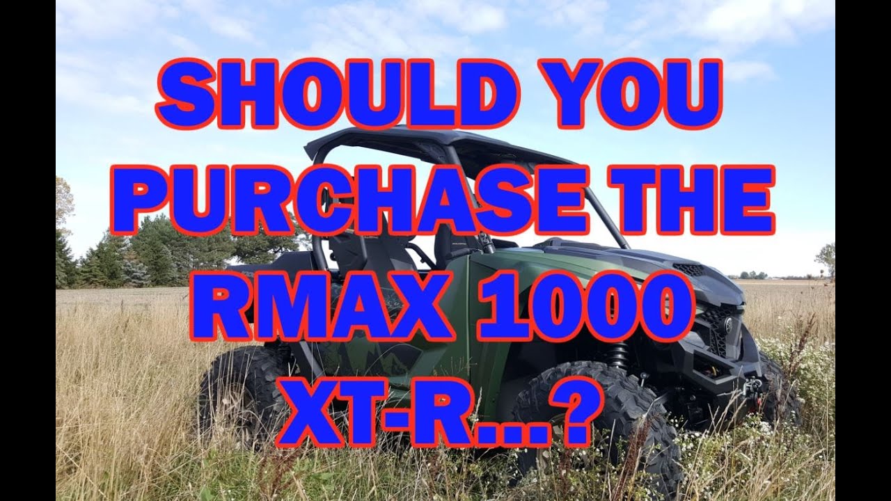 2021 Yamaha RMAX 1000 XT-R Owner Review - YouTube
