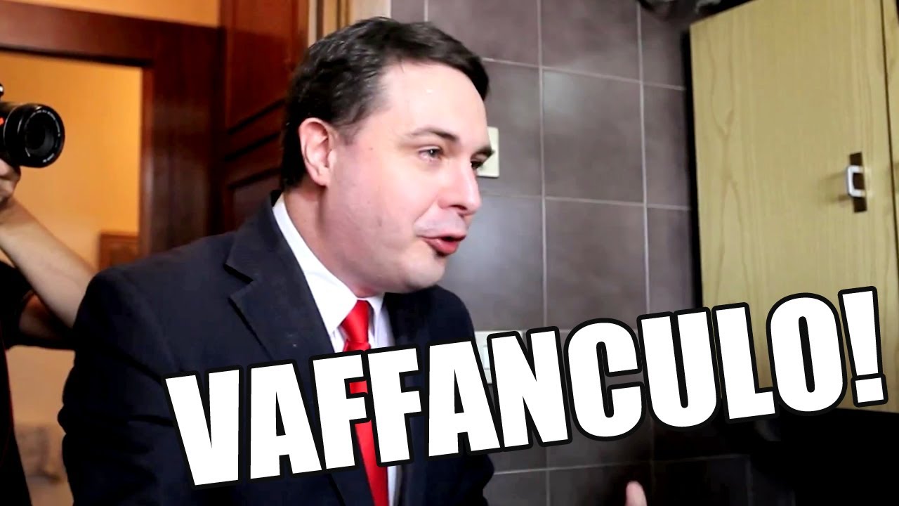 Andrea Diprè "Vaffanculo" per 5 minuti - YouTube