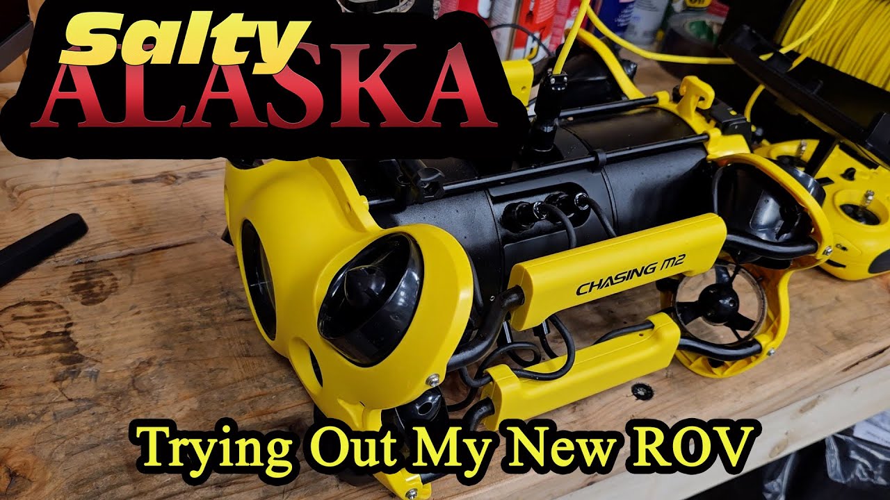 Testing my Chasing M2 ROV Underwater Drone under Cook Inlet, Alaska ...