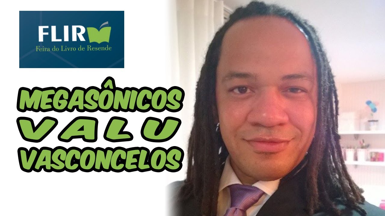 "Megasônicos” Entrevista com o autor Valu Vasconcelos - YouTube