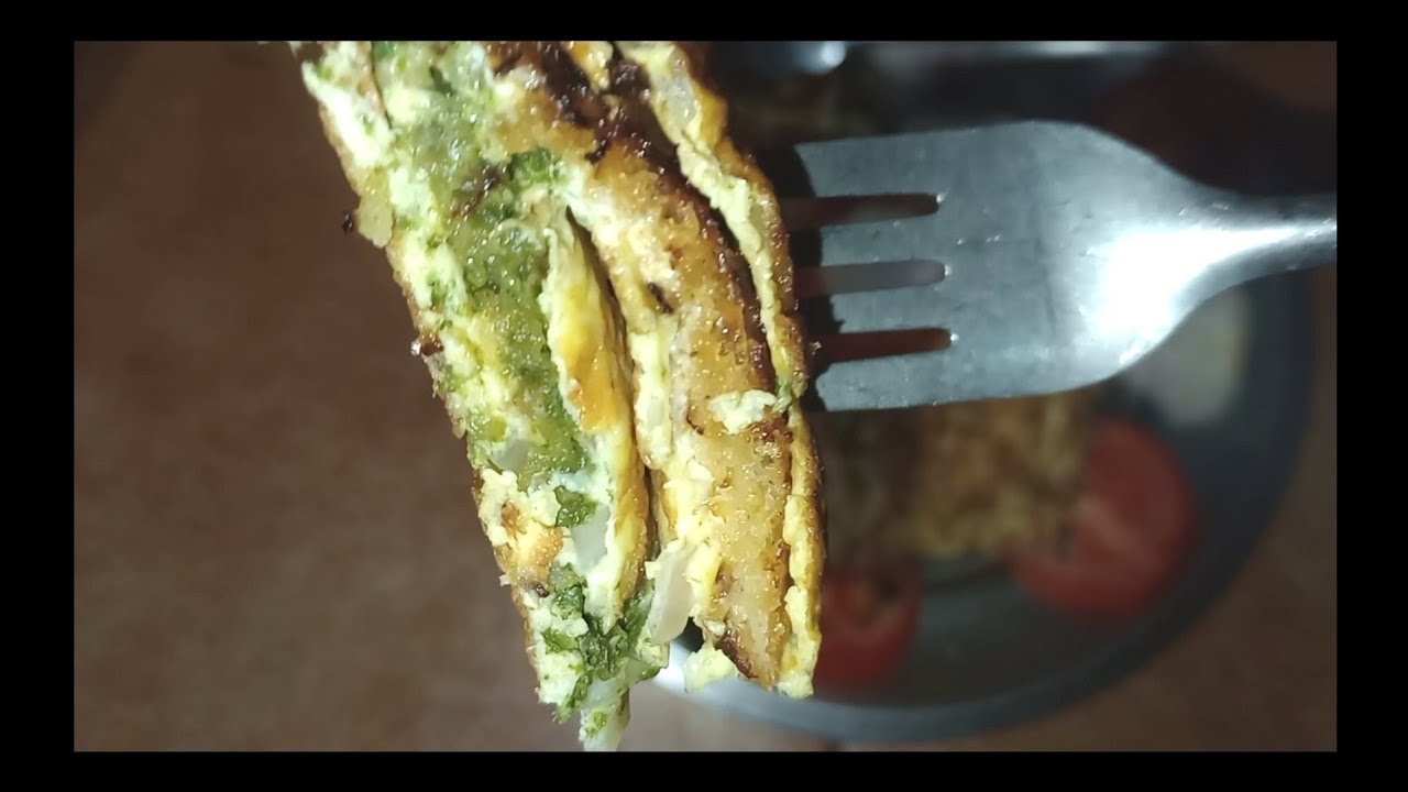 Home made bread omelette without mayonnaise, so tastya and healthya ...