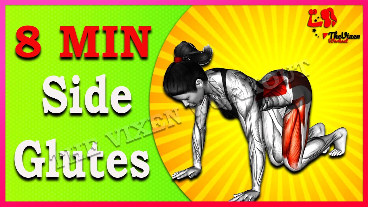 14 Day Side Glutes Home Workout Challenge | The Vixen Workout - YouTube