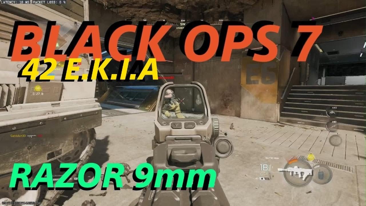 RAZOR 9mm gameplay on CORTEX (No Commentary)Call of Duty BLACK OPS 7 ...