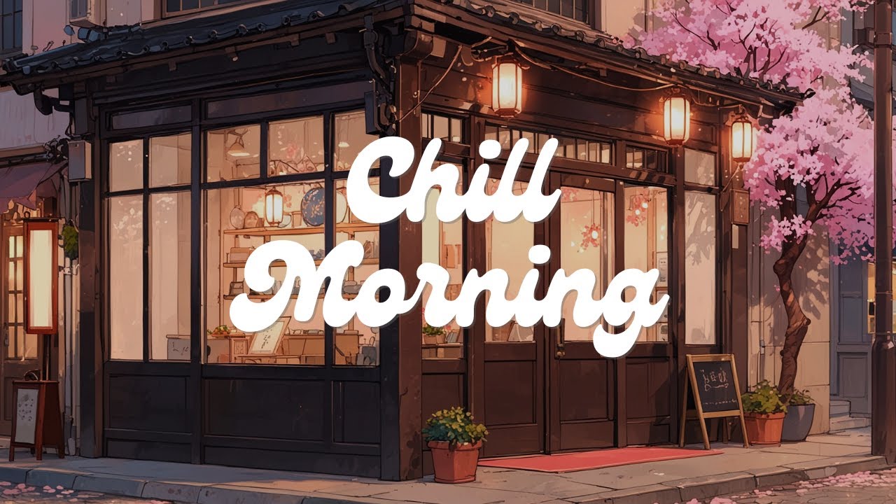 Chill Morning • cherry bloom spring lofi mix | relaxing morning vibes ...