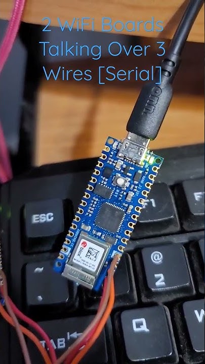 2 Arduino Nano 33 IOT Talking Over TTL Serial - YouTube