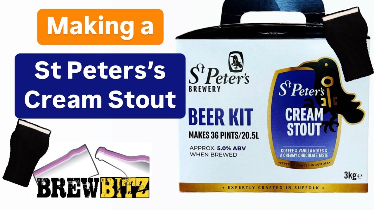 How to Make a St Peters Cream Stout - YouTube