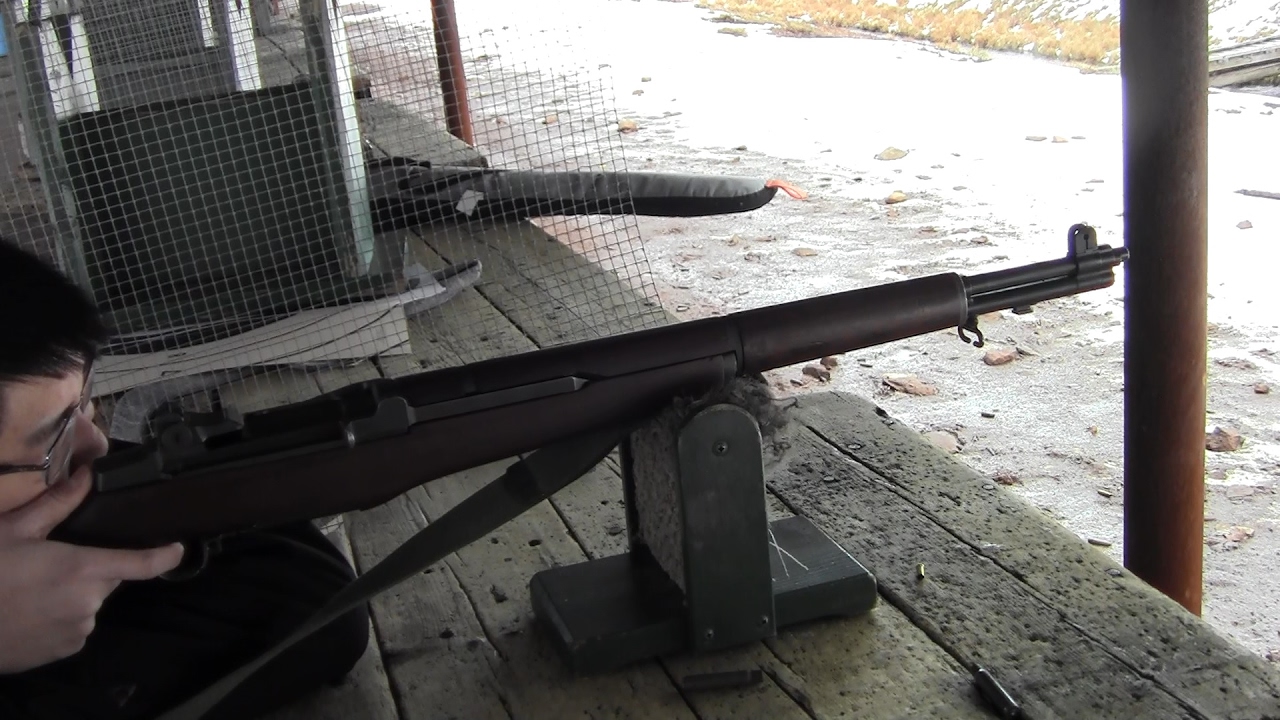 M1 Garand Shooting at 50 and 100 yards - YouTube
