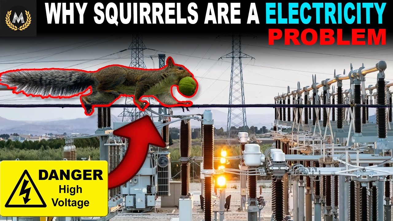 Why Squirrels Are a Problem For the Electricity? - YouTube