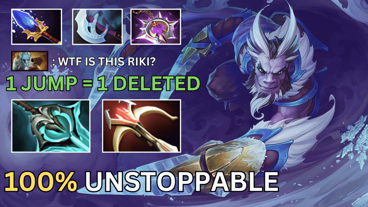 100% UNSTOPPABLE Dispenser + Daedalus 1JUMP = 1 DELETED Riki Dota 2 ...