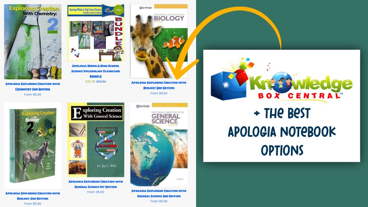 Knowledge Box Central Offers the Best Apologia Notebook Options - YouTube