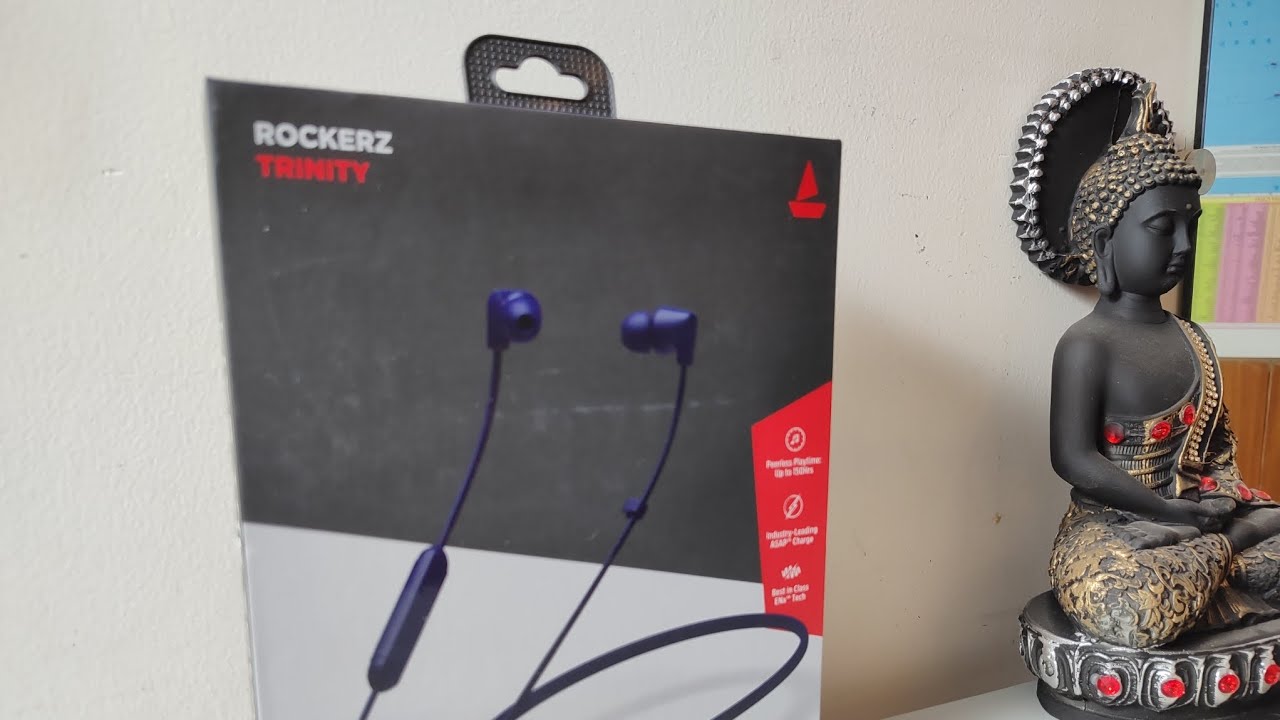 boAt Rockerz Trinity 150 Hours Playback, Crystal Sound Neckband ...