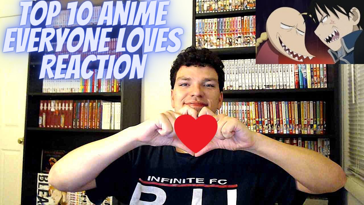 Top 10 Anime EVERYONE Loves Reaction - YouTube