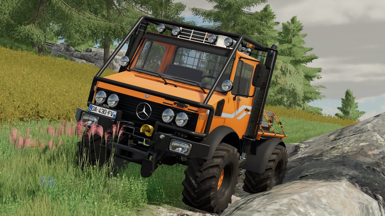 FS22 Mercedes-Benz Unimog U1600 Farming Simulator 22 Mods - YouTube