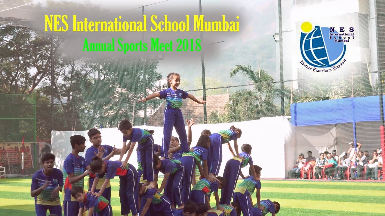 NES International School Mumbai || Annual Sports Meet 2018 - YouTube