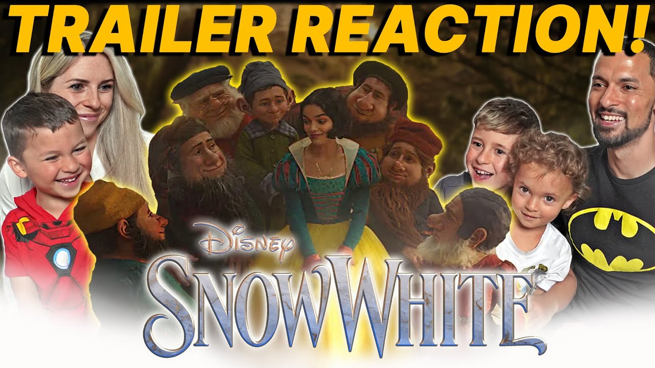 SNOW WHITE (2025) TEASER TRAILER REACTION! Rachel Zegler | Gal Gadot ...