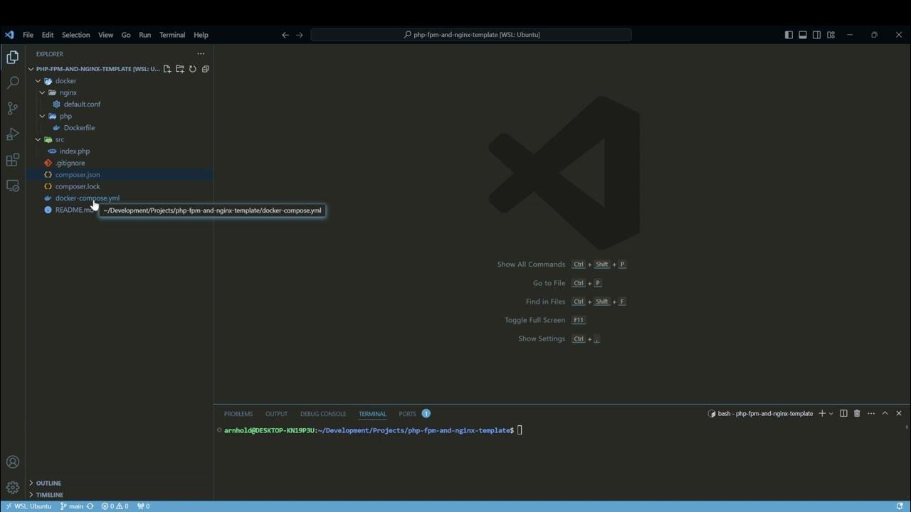 How to setup PHP-FPM, NGINX with Docker - YouTube