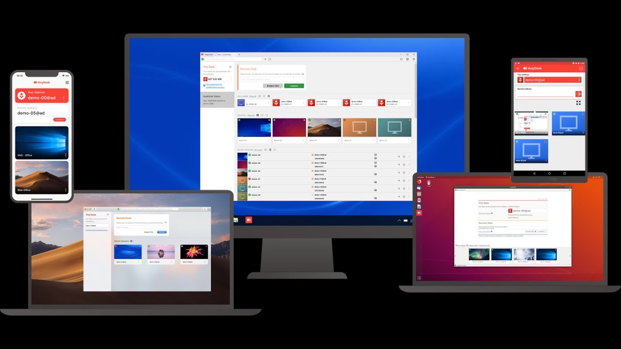 How to access all your devices Remotely using Anydesk - YouTube