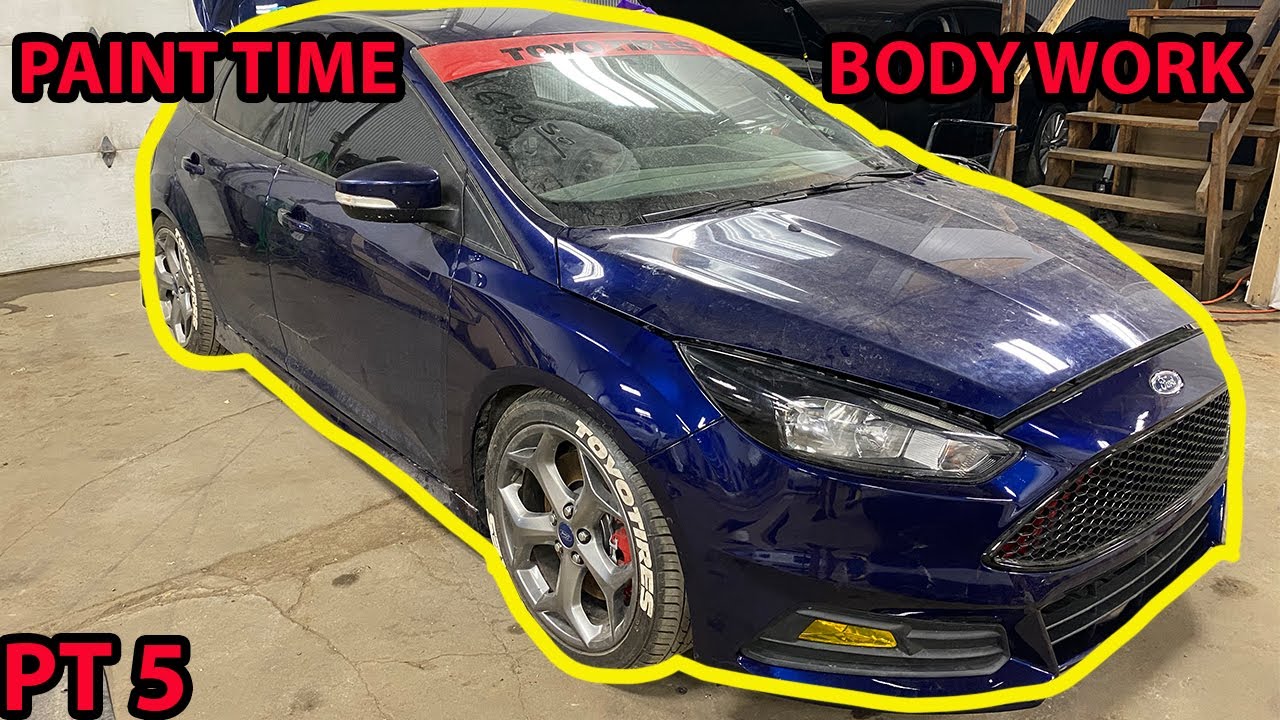 Rebuilding a Wrecked 2017 Ford Focus ST from Copart PT 5 - YouTube