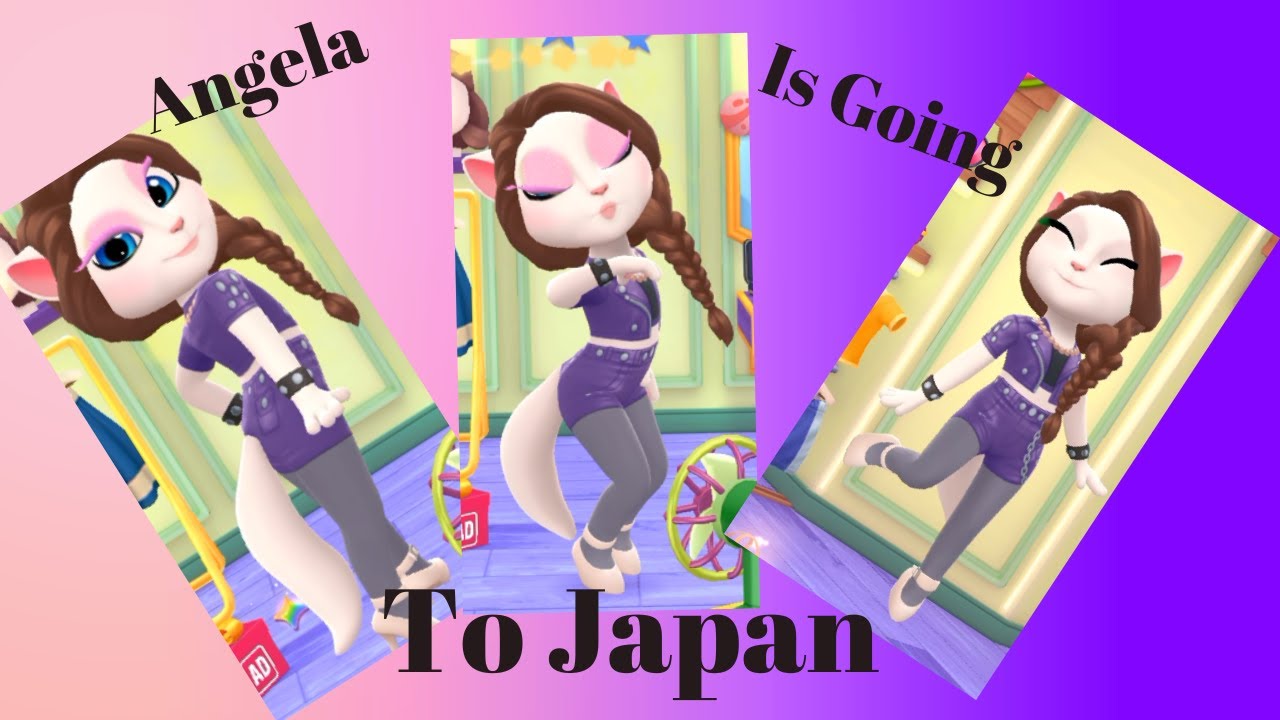 Angela World Travel | My Talking Angela 2 - YouTube