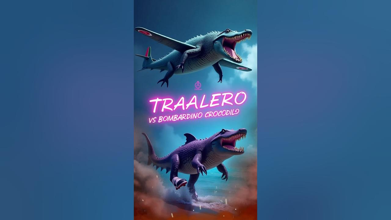 TRALALERO Tralala vs BOMBARDINO Crocodilo #shorts - YouTube