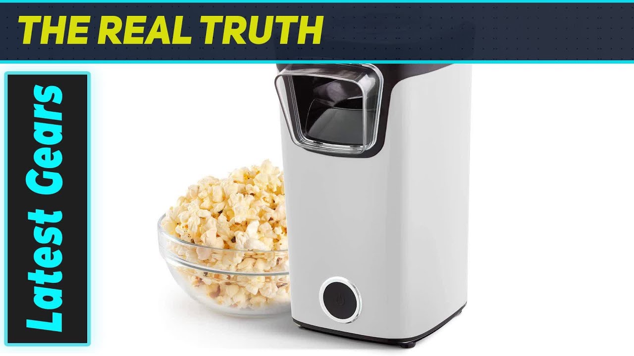 DASH Turbo POP Popcorn Maker: Fastest & Healthiest? - YouTube