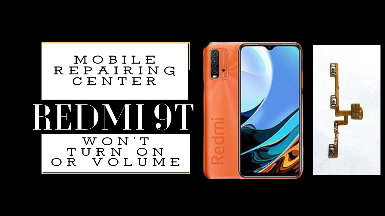 Xiaomi Redmi 9T Won't Turn On or Volume ! Here's How You Fix It #short ...