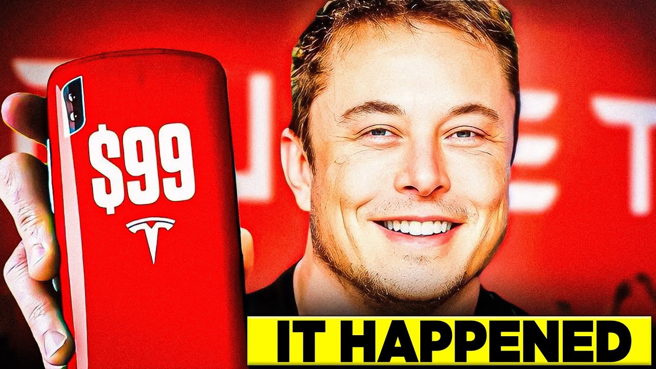 Tesla's INSANE New $99 Phone is A Game Changer (RIP Apple) - YouTube