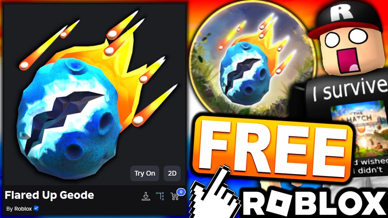 EVENT! HOW TO GET Flared Up Geode! (ROBLOX THE HATCH EVENT) - YouTube