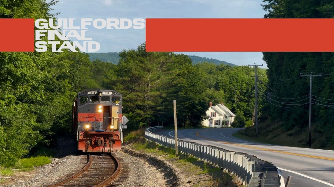 Guilford Rails Final Stand | Guilford Rail Leader on CSX train LO54 - 7 ...