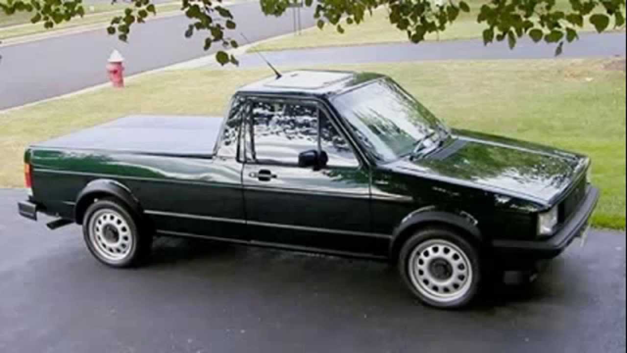 1980 volkswagen caddy 2 - YouTube