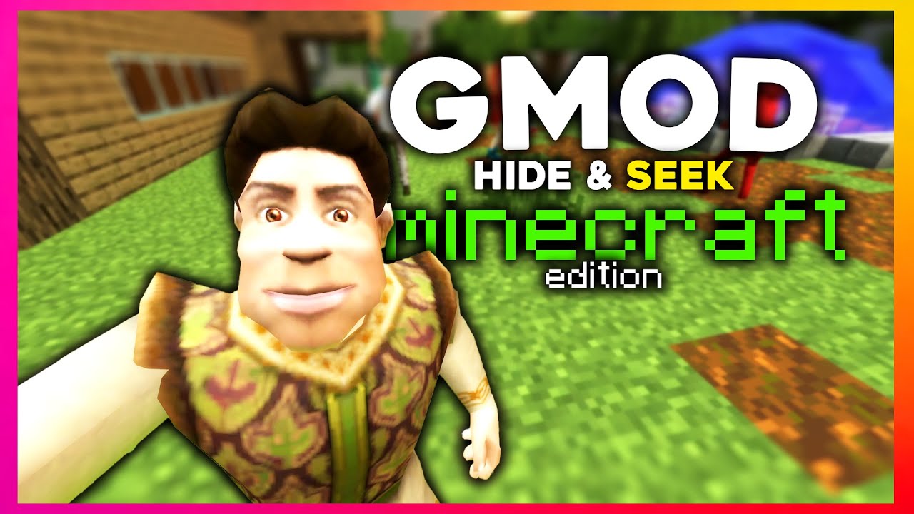 GMOD HIDE AND SEEK - Minecraft Edition! - YouTube