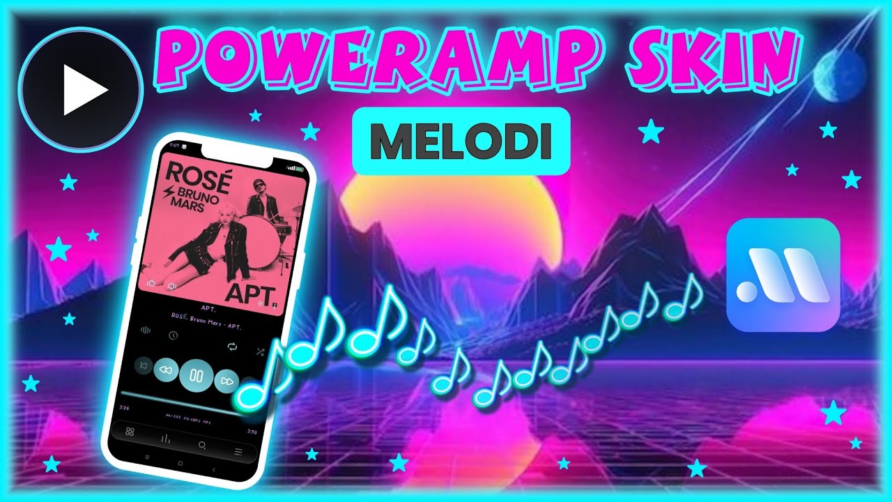 Poweramp Skin ÉPICA [Última versión 2025] Dale ESTILO a tu reproductor ...