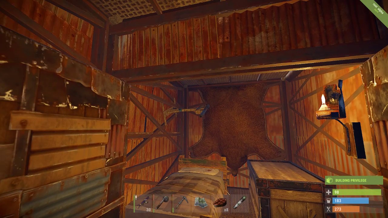 Solo Fortress in Rust 5-21-17 - YouTube