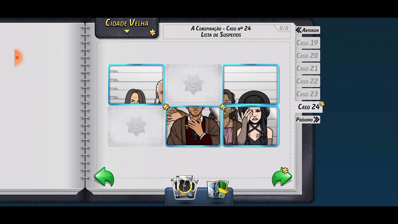 Criminal case a conspiração BÔNUS: álbum de figurinhas parte 6 - YouTube