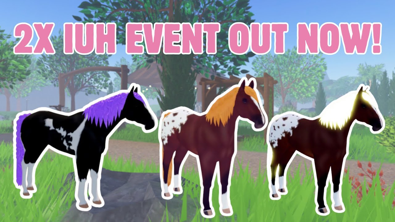 HURRY! 2X IUH Event is Here and Leaving Soon! | Wild Horse Islands ...