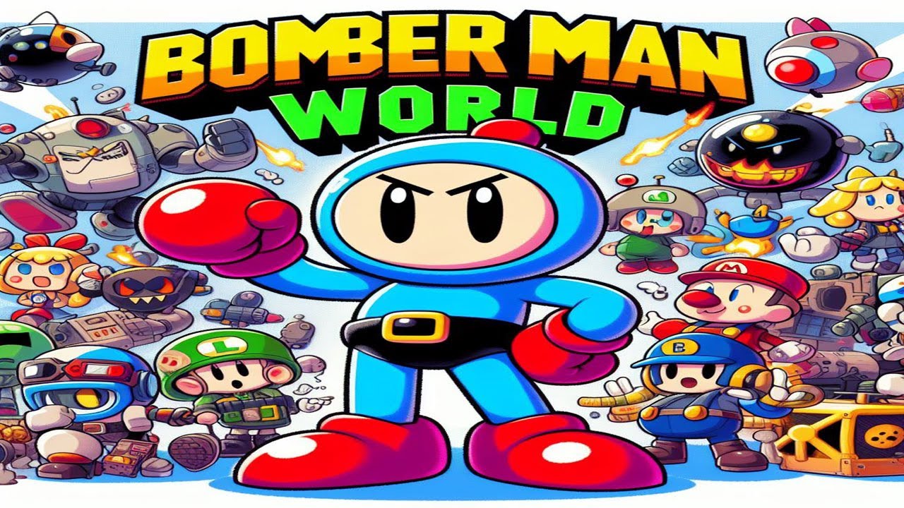 Bomber Man World Arcade Game |Long-play| No Damage - YouTube
