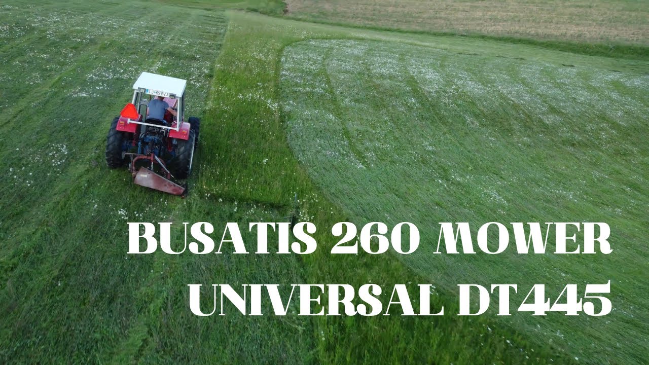 Mowing with Busatis 260 | Košnja z Busatis 260 | Busatis ...