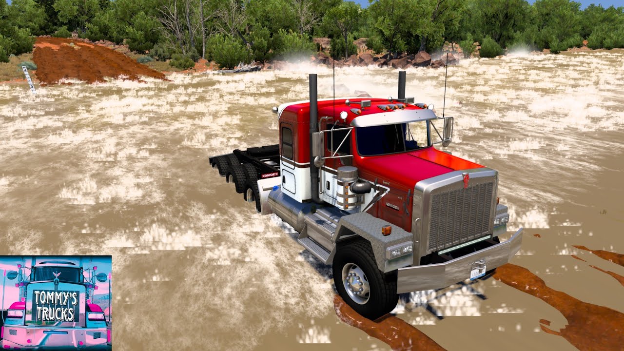 KENWORTH C500 | AUSTRALIA OUTBACK MAP | RIO Y TERRACERIA - YouTube