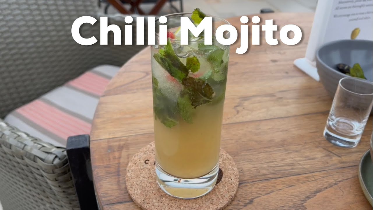 Virgin Chilli & Kaffir Mojito in Cirrus 9 at The Oberoi New Delhi - YouTube