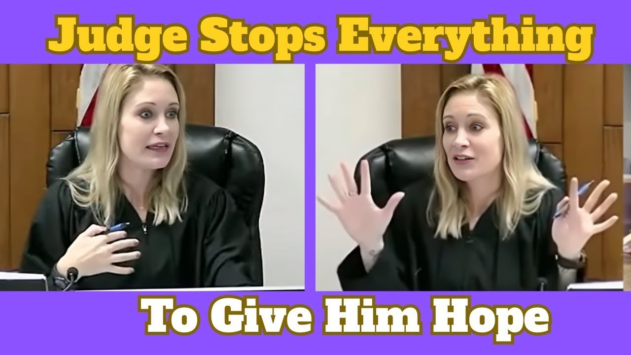 Judge Pauses Sentencing to Offer a Powerful Second Chance | Emotional ...