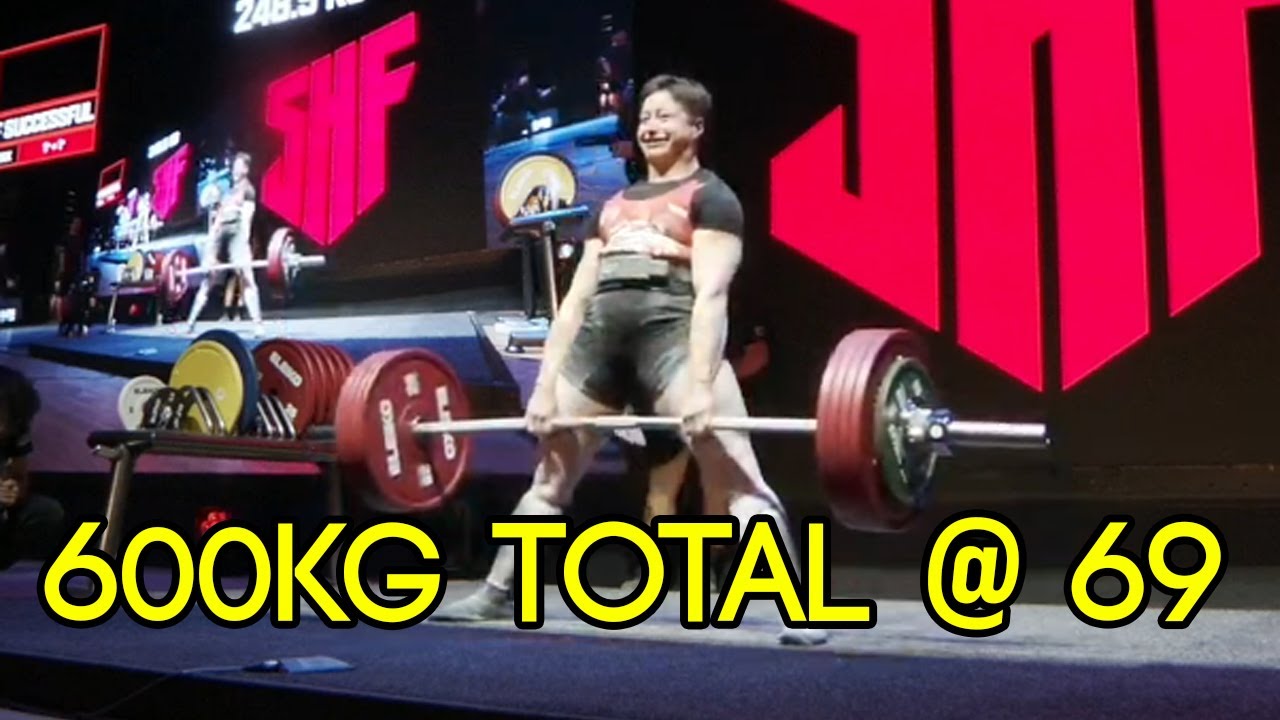AGATA SITKO • 600KG TOTAL @ 69KG (WORLD RECORD) • 1st place Sheffield ...