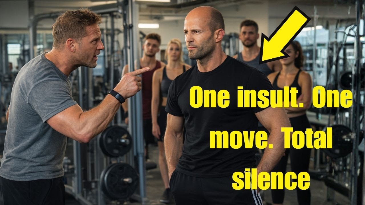 A RUDE GYM TRAINER MOCKS JASON STATHAM — HIS CALM RESPONSE SHOCKS ...