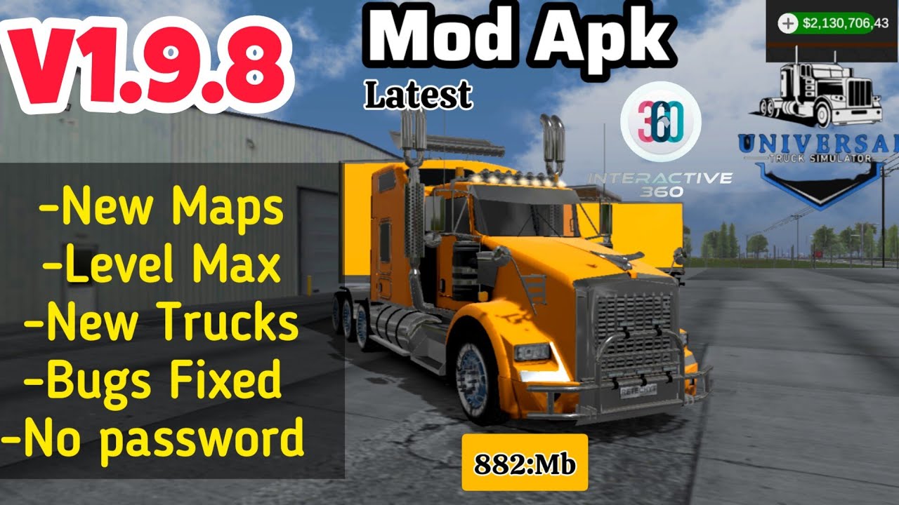 🚚Universal Truck Simulator v1.9.8 👈 - (MOD, Unlimited Money)[Latest ...