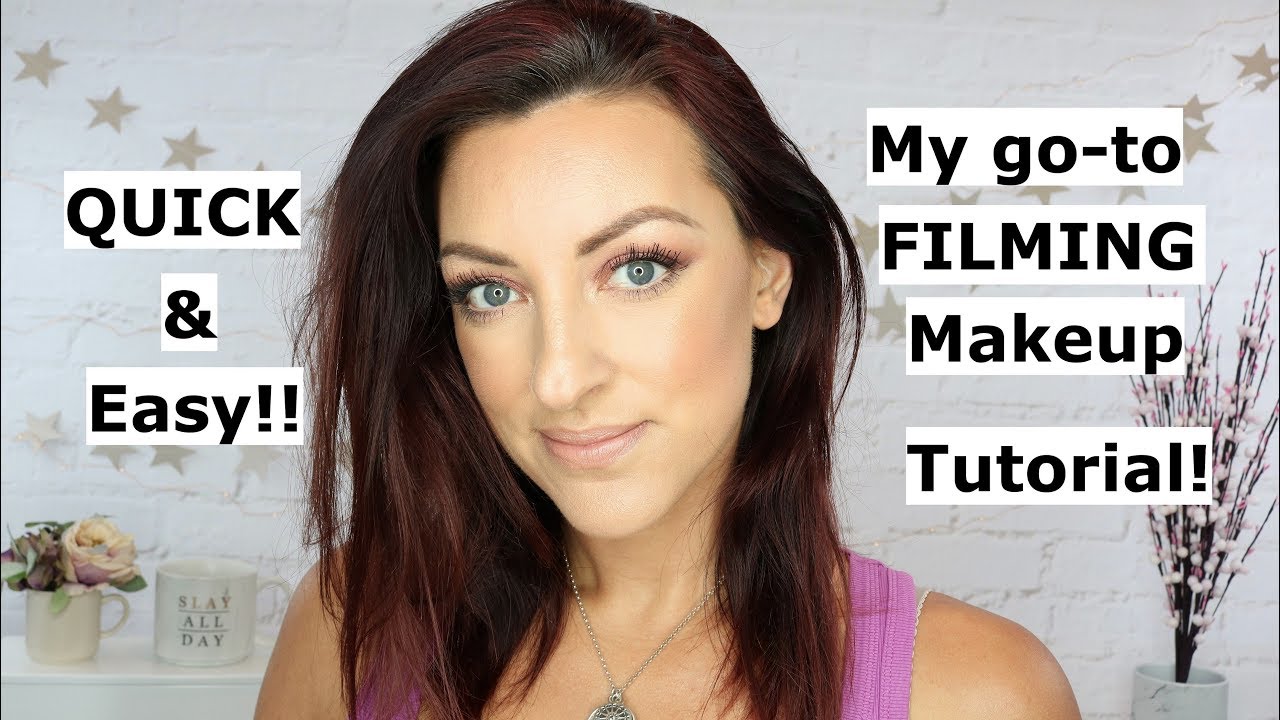 My go to filming makeup tutorial - YouTube