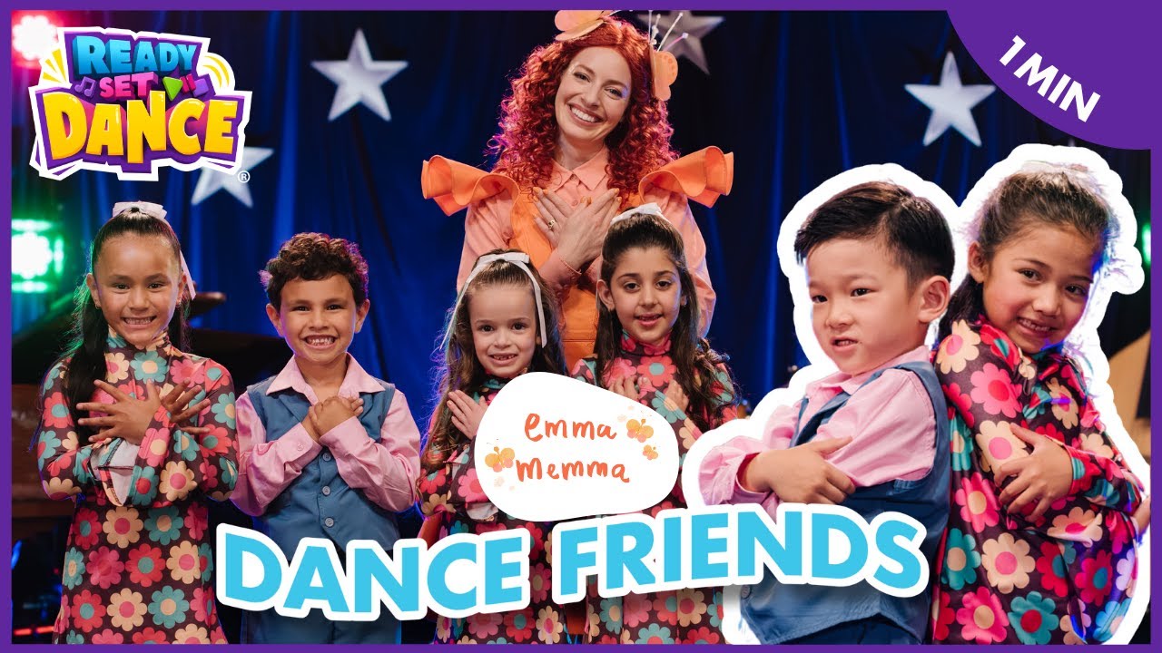 PRESCHOOL DANCES | Dance Friends | Ready Set Dance - YouTube