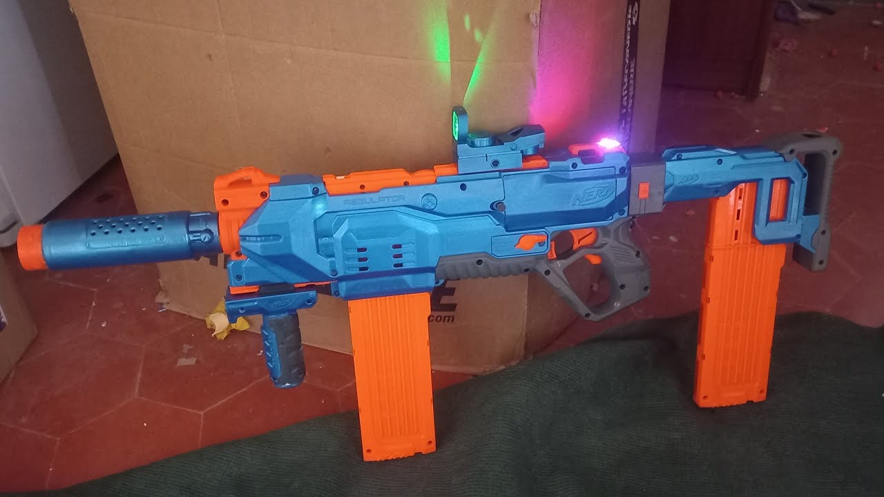 Nerf Regulator Mod Full Auto en 11,1VOLTS, explications et test - YouTube