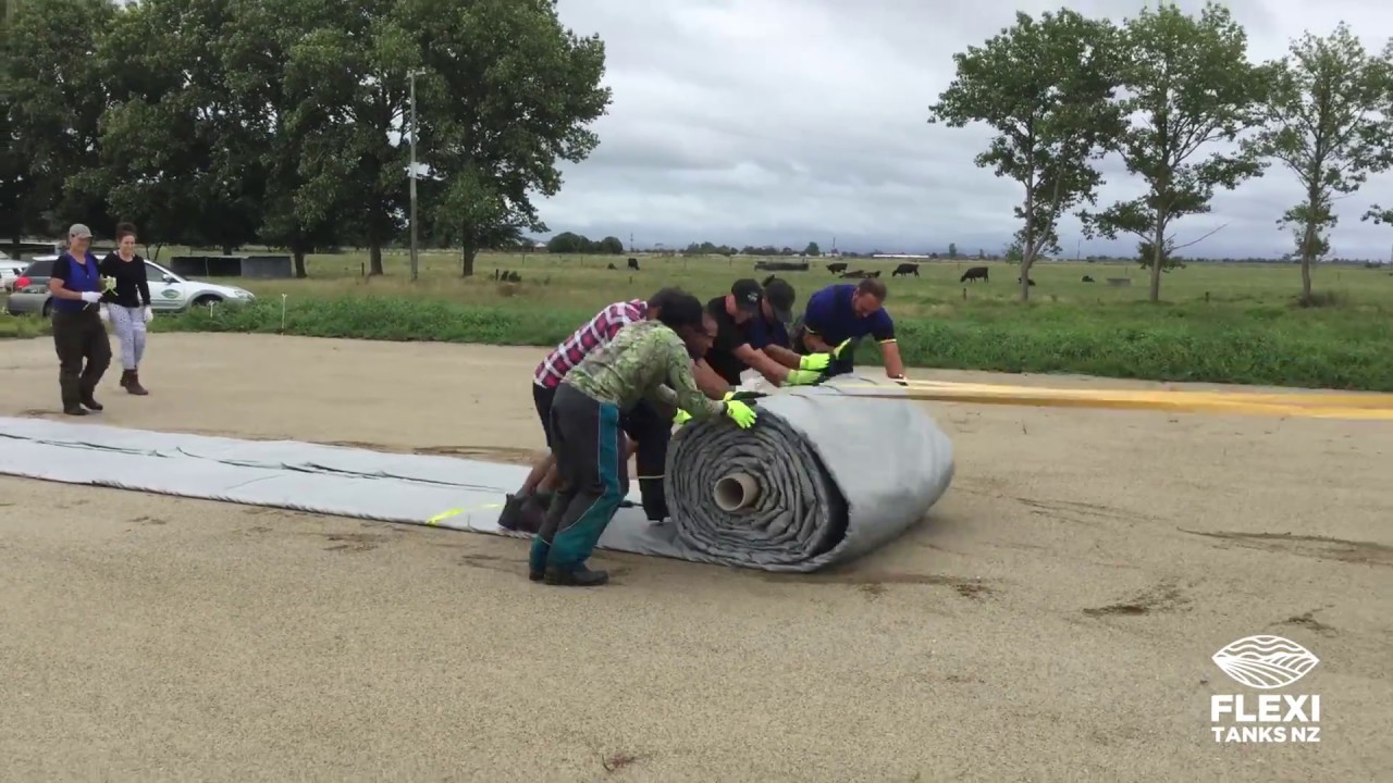 FLEXI TANKS NZ - A FARM EFFLUENT SOLUTION - YouTube