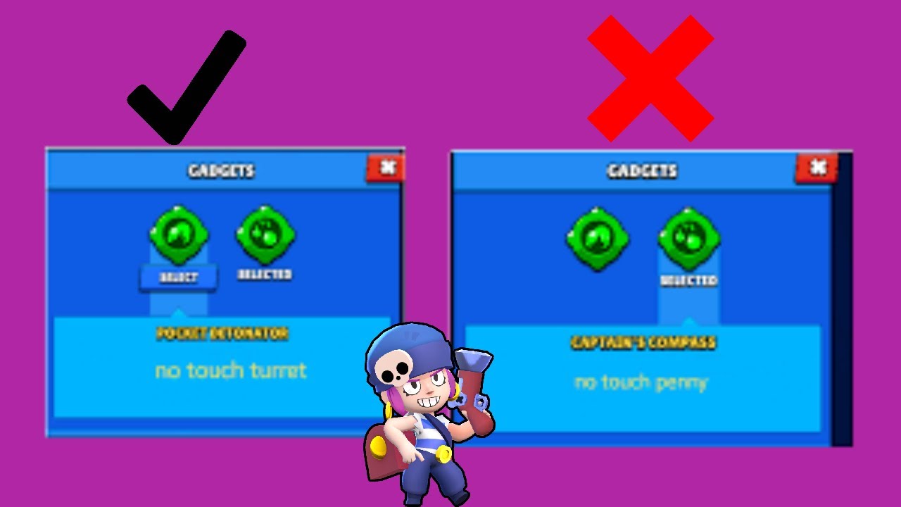 BEST GADGET FOR EVERY BRAWLER - YouTube