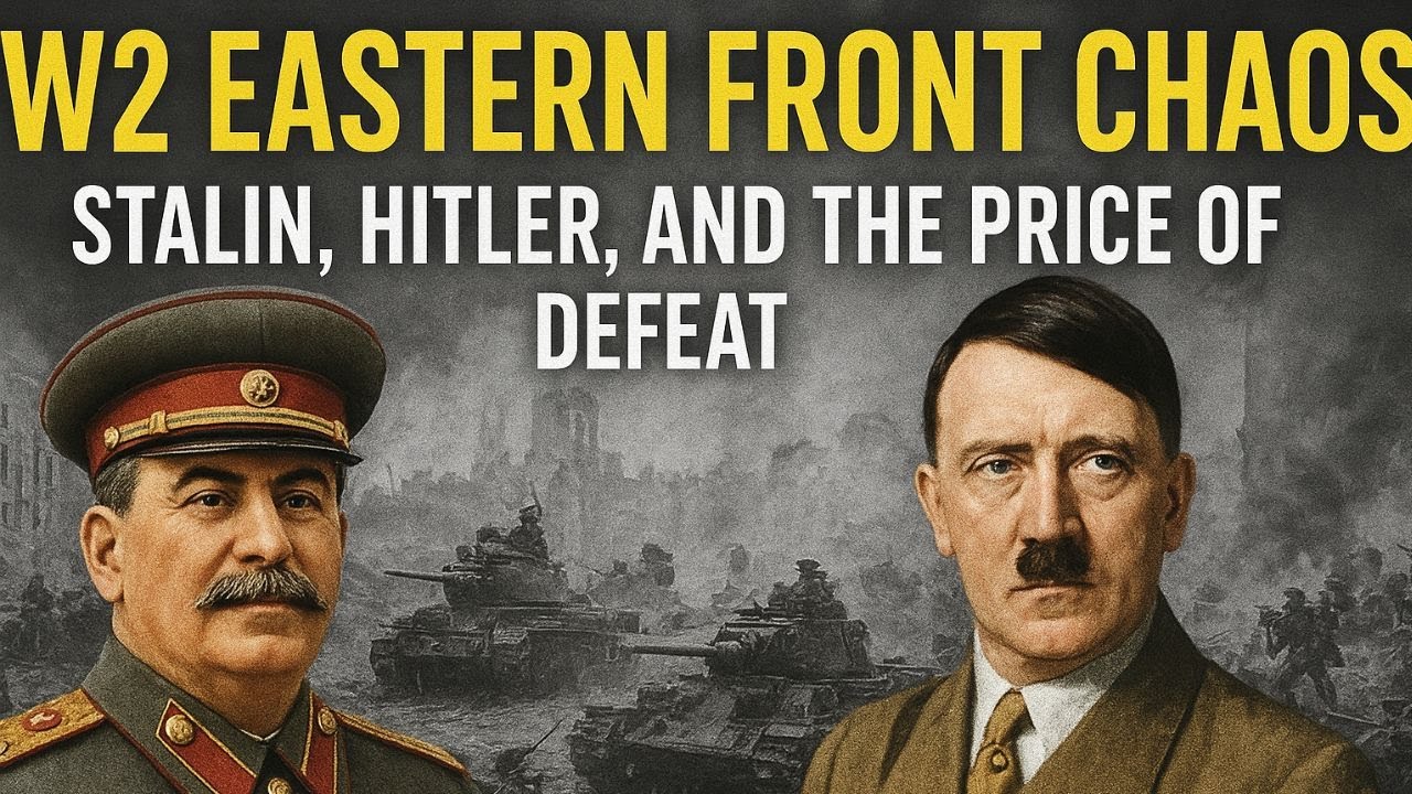 WW2 Eastern Front Chaos: Stalin, Hitler, and the Price of Defeat - YouTube