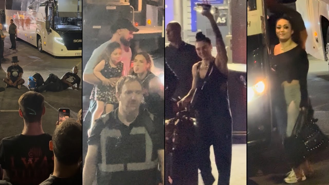 #WWE Superstars Get On The Bus After Raw (August 25, 2025) - YouTube